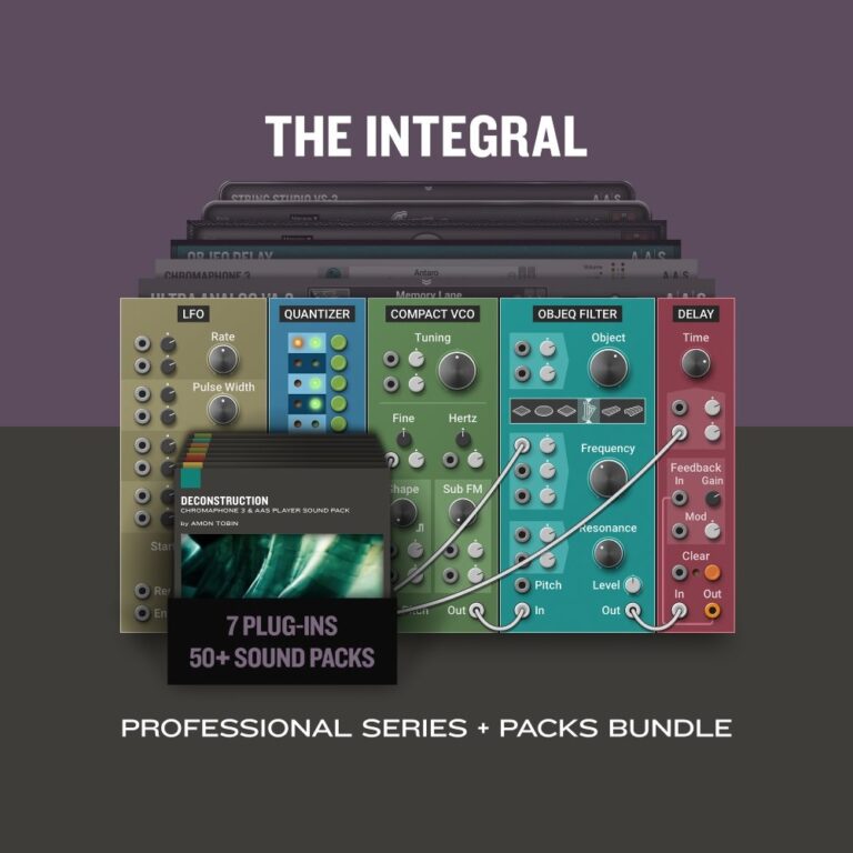 The Integral Bundle by AAS | プラグインとすべてのサウンドバンクが55%OFF