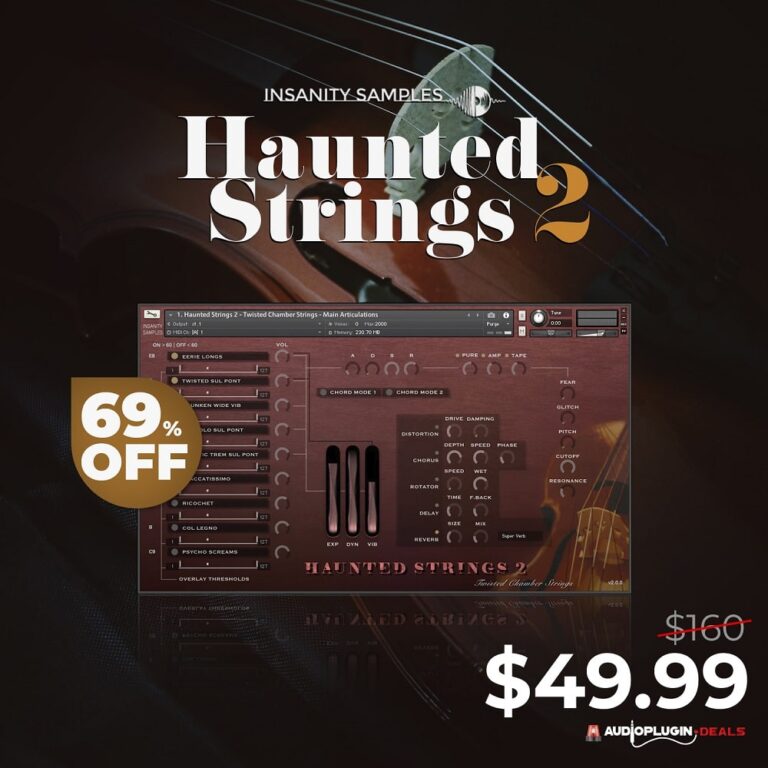 Haunted Strings 2 by Insanity Samples | ホラー＆サスペンス音源が69%OFF