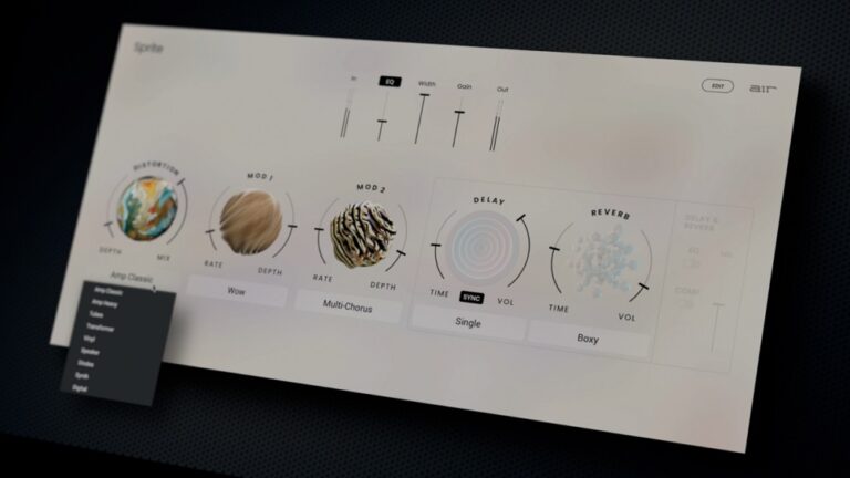 Sprite by AIR Music Technology | 強力なマルチFXプロセッサーが50%OFF - DTM プラグイン News