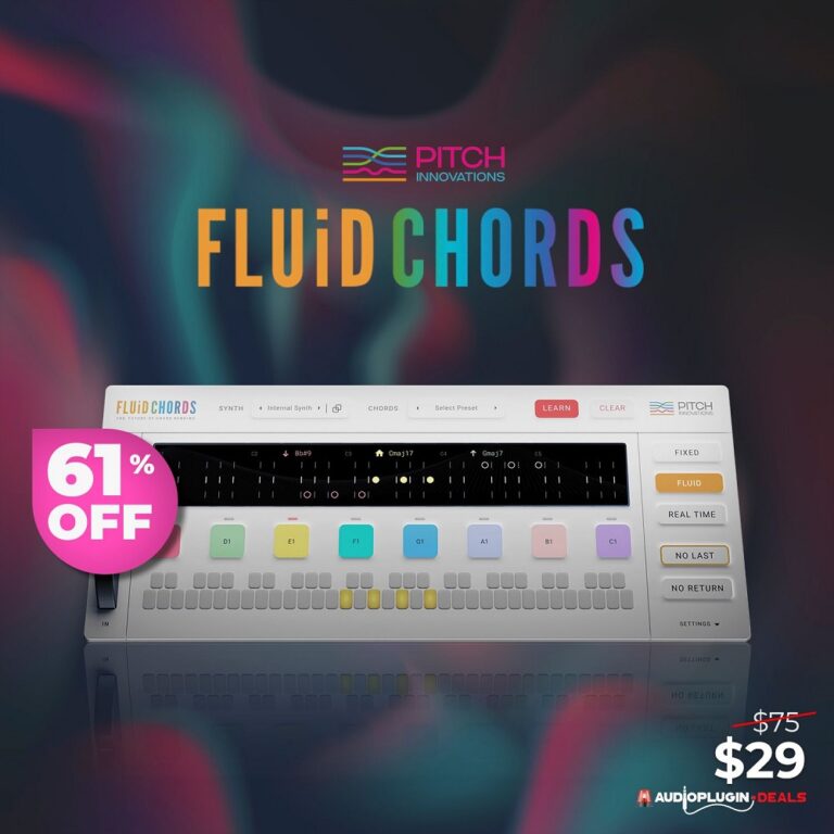 Fluid Chords by Pitch Innovations | ユニークなピッチFXが61%OFF - DTM プラグイン News
