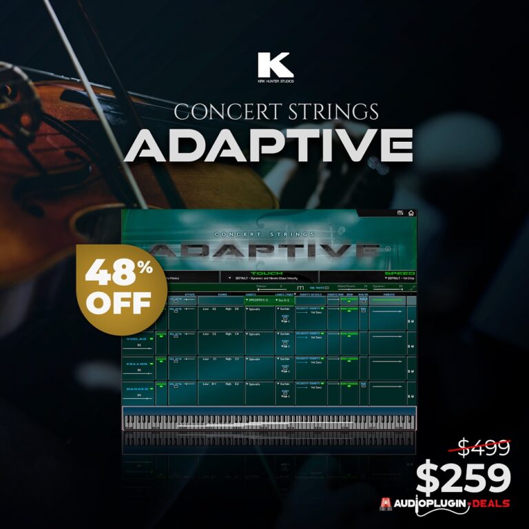 Concert Strings Adaptive by Kirk Hunter Studios | ストリングス音源が48%OFF - DTM ...