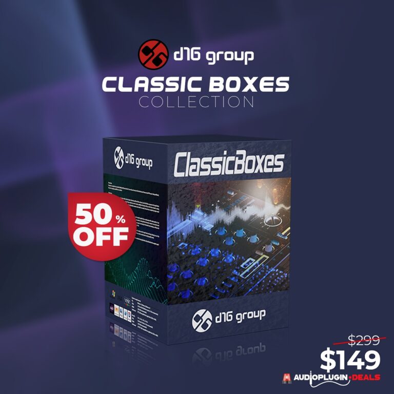 Classic Boxes Collection by d16 Group | ドラムマシンとベースシンセが50%OFF