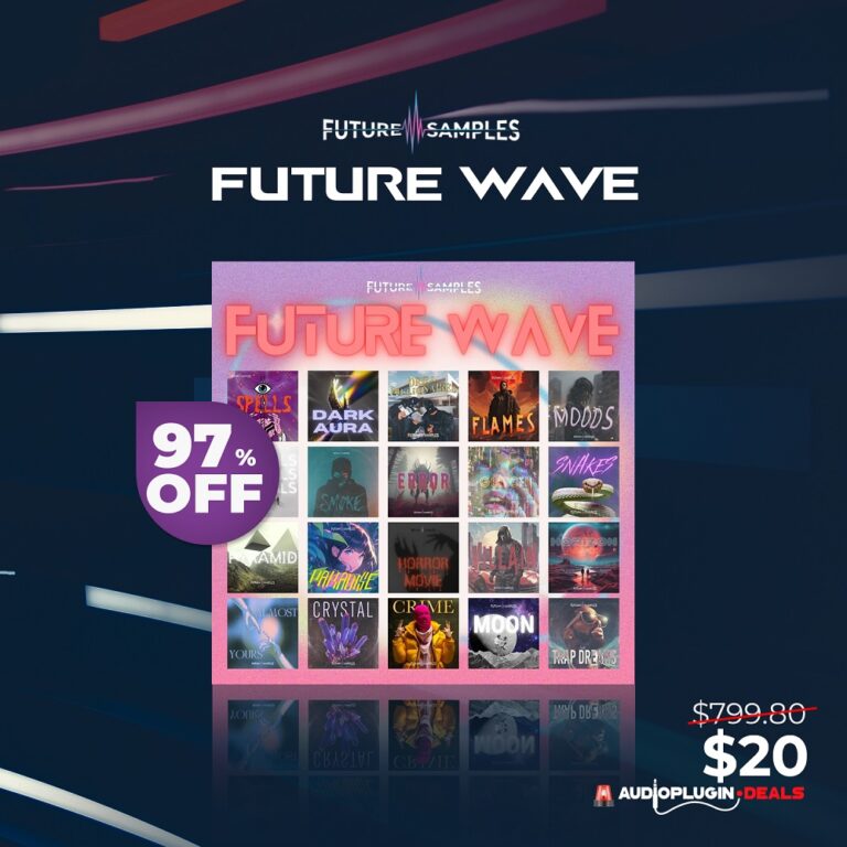 Future Wave Bundle by Future Samples | 20個のサンプルパックが97%OFF