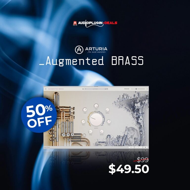 Augmented BRASS by Arturia | アコースティック金管楽器音源が50%OFF
