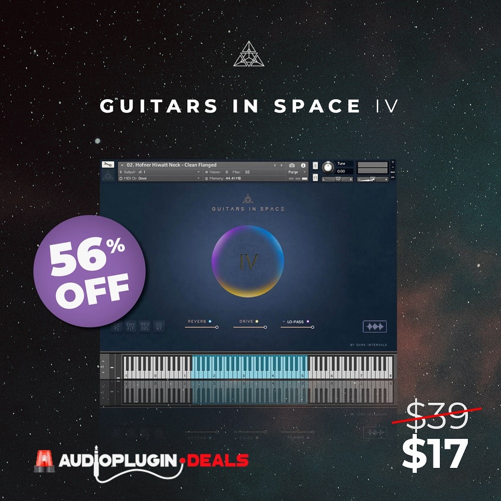Guitars in Space IV by Dark Intervals | ギターサンプルライブラリが56%OFF