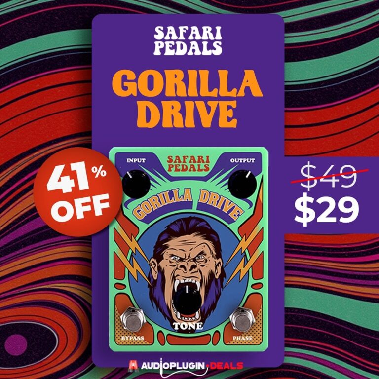 Gorilla Drive by Safari Pedals | ゲルマニウム・オーバードライブが41%OFF